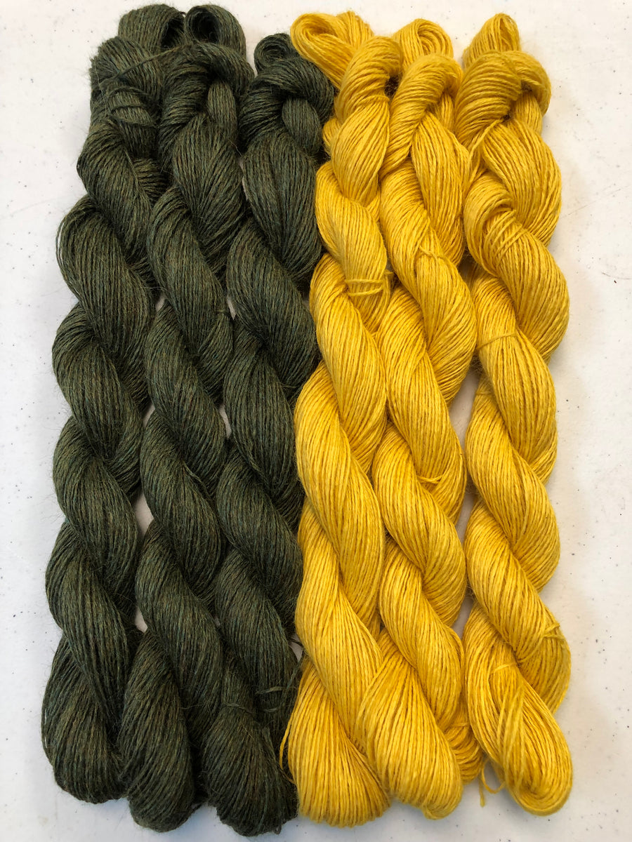 Yarn | Alpaca Yarn | Golden Yellow Alpaca Yarn | Whirlwind Ranch